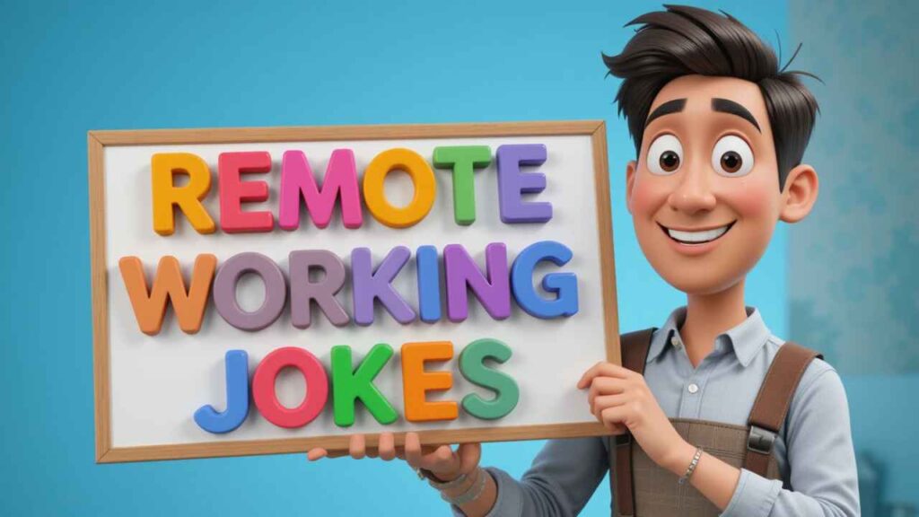 200+ Funny & Creative Remote Working Jokes - funslector.com
